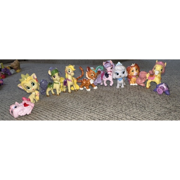 Disney | Small Pets | Disney Princess Palace Pets Mini Figures Lot Of ...